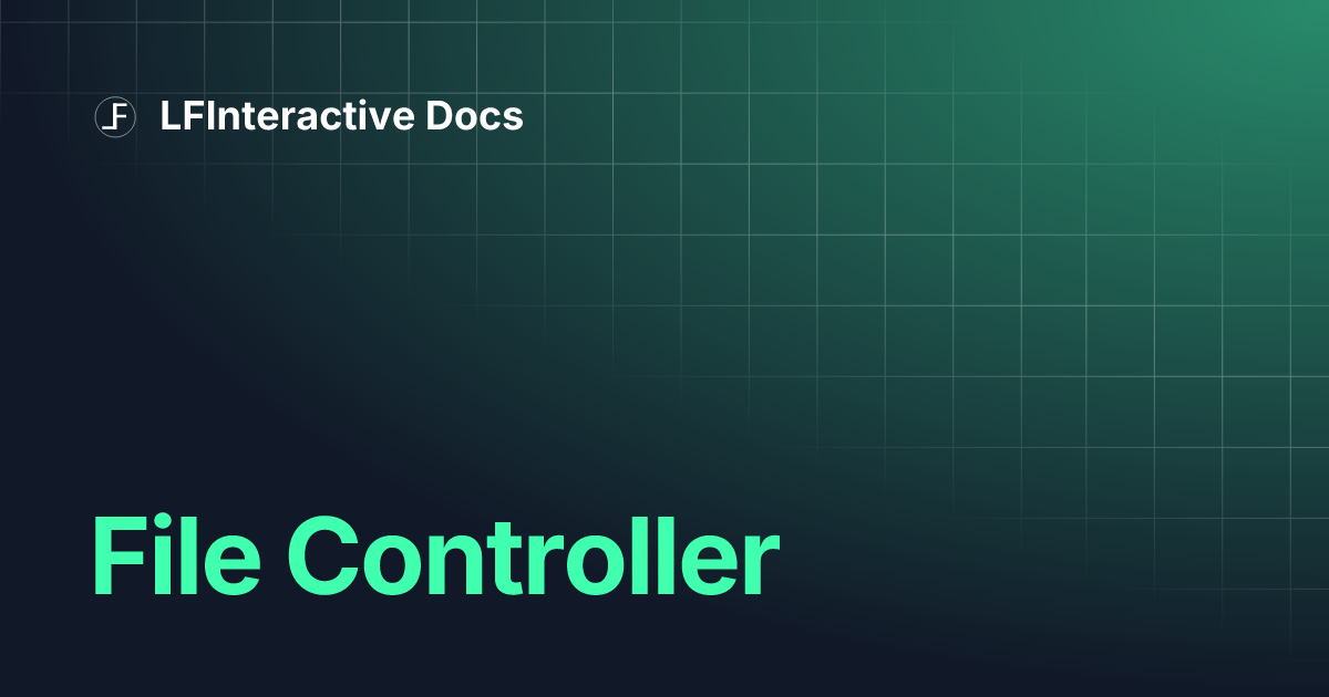 File Controller | LFInteractive Docs